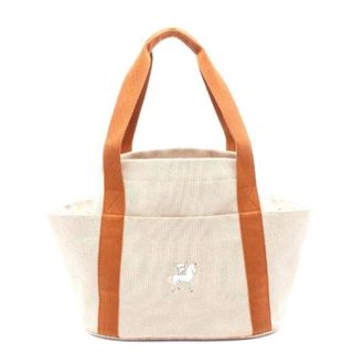 Herm&egrave;s unisex, Pre-owned, Beige, Taille: ONE Size Sac cabas en toile Pre-owned