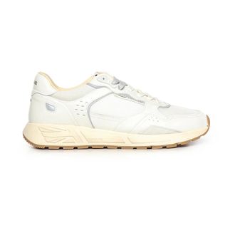 Crime London Almond-Toe Leder-Sneakers - - Shoes - Herren - Wei&szlig; - 42 EU