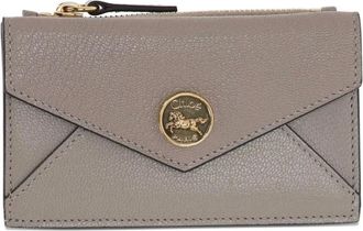 Chloé envelope logo wallet - Gris