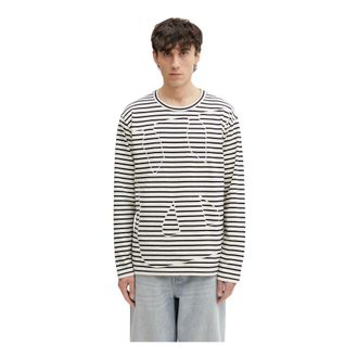 Wales Bonner Wales Bonner - Crown Longsleeve - Homme - Tops - Multicolore - Taille: L