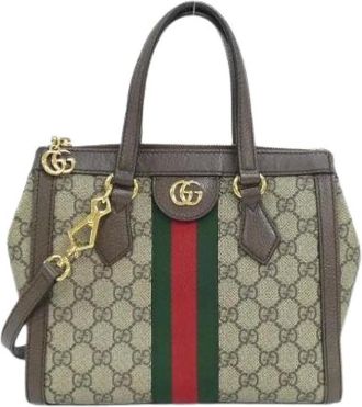 Gucci Sac &agrave; main en toile Pre-owned - Femme - Pre-owned - Multicolore - Taille: ONE Size