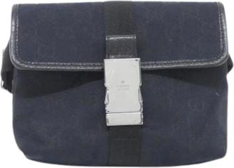 Gucci Sac banane Pre-owned en toile GG - Femme - Pre-owned - Noir - Taille: ONE Size