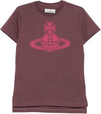 Vivienne Westwood t-shirt à imprimé Orb - Rouge
