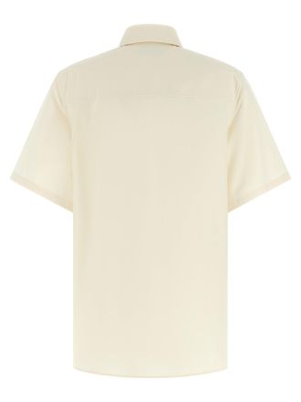 Ferragamo Womens Beige Cotton Blouse