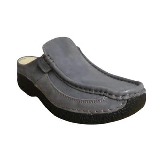 Wolky Roll Slide - Femme - Chaussures - Bleu - Taille: 40 EU