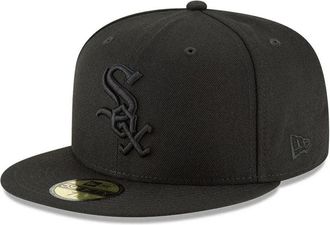 New Era Chicago White Sox MLB Black On Black 59fifty Cap 7 1/2-60cm (XL)