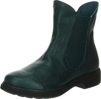 Think Femme Cogita Durable Bottine Chelsea, Bleu pétrole 7010, 36.5 EU
