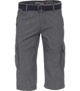 Casamoda Herren Bermuda mit G&uuml;rtel (534007800), Farbe:Blau (125), Gr&ouml;&szlig;e:W32