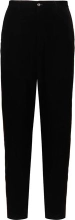 Giorgio Armani Homme, Pantalons, Noir, Taille: M Pantalon en Velours avec Poches Arri&egrave;re