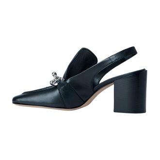 Sportmax Mules mit eckiger Spitze und Absatz - - Shoes - Damen - Schwarzk - 36 EU