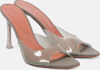 Amina Muaddi Pantoletten Alexa Glass 95