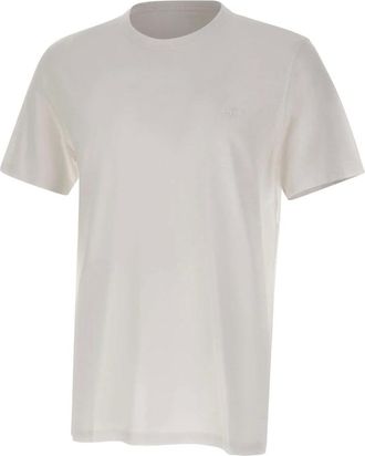 HUGO BOSS Homme, Tops, Blanc, Taille: 3XL T-shirt &agrave; col rond