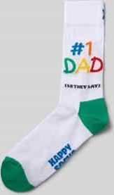 Happy Socks Socken mit Label-Print