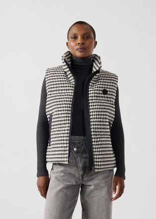 Jott Veste Grand Froid puffer sans manches Naturel/noir Atsuma multico - Taille XS