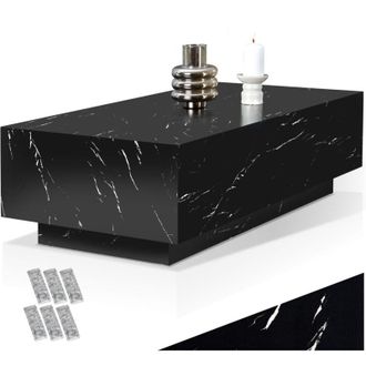 TecTake Tectake - Table basse lasley avec pied