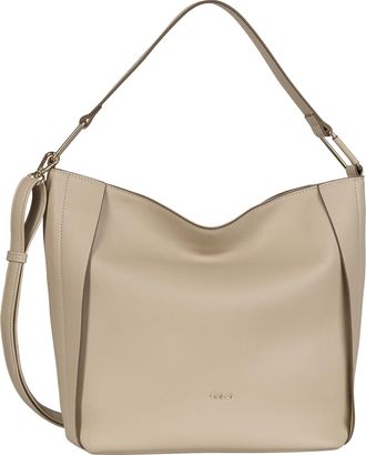 Gabor Brianne Damen Hobo Bag Schultertasche Mittelgro&szlig; Beige