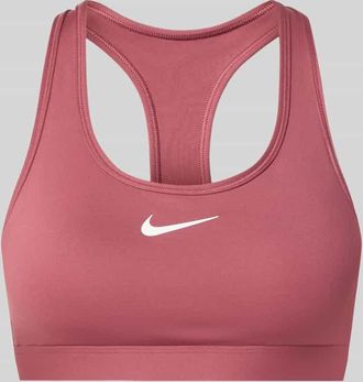 Nike Sport-BH mit Logo-Print