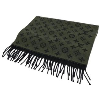 Louis Vuitton Pre-owned Toile foulards - Homme - Pre-owned - Vert - Taille: ONE Size