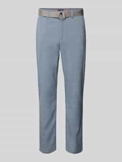Mc Neal Slim Fit Hose mit G&uuml;rtel