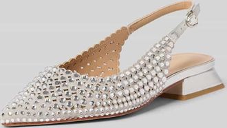 Alma En Pena Ballerinas mit Ziersteinbesatz