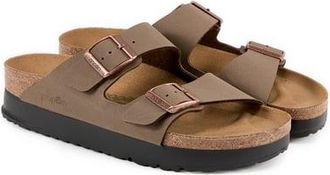 Birkenstock Mules Arizona Flex plateforme en daim