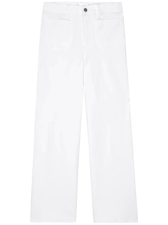 Frame Denim jean &agrave; coupe droite - Blanc