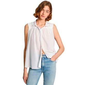 Pepe Jeans London Damen Mina Hemd, White (Mousse White), M