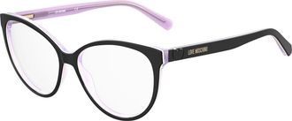 Love Moschino Femme, Accessoires, Noir, Taille: 57 MM Mol591 Lunettes de soleil