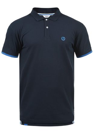 Solid SDBenjaminPolo Herren Poloshirt Polohemd Shirt mit Polokragen Baumwollmischung Regular fit, Größe:S, Farbe:Insignia Blue (1991)