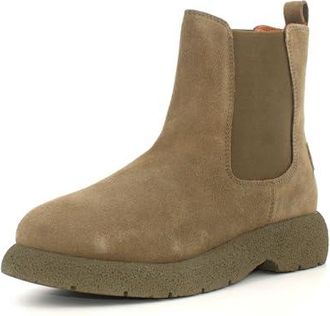 Gioseppo Bottes chelsea en cuir presov kaki femme, vert, 39 EU