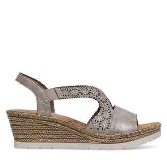 Rieker Sandalen Rieker 61916-91 Silberfarben