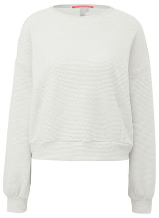 QS by s.Oliver Sweatshirt mit Struktur