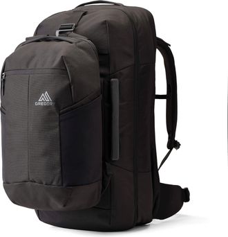 Gregory Active Travel - Border 50-15, Reisetasche, 64 cm, 65 L, 2.8 KG, Leichte Reisetasche, Laptop 15-Zoll, Schwarz (Black Lichen)