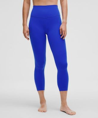 lululemon Align Hose mit hohem Bund f&uuml;r Frauen - 63,5 cm - Neon - Gr&ouml;&szlig;e 12