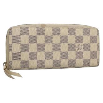 Louis Vuitton Portefeuille en Toile Pre-owned - Femme - Pre-owned - Blanc - Taille: ONE Size