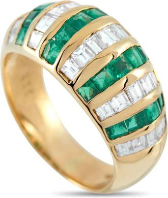 Luxury Bazaar bague en or 18ct à ornements