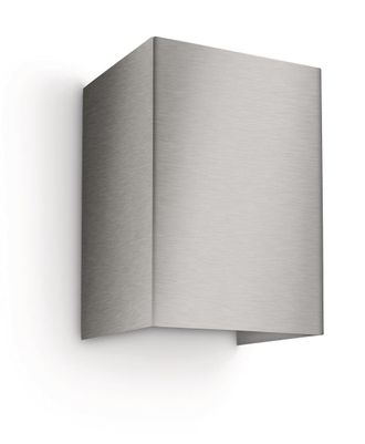 Philips myLiving Wandleuchte, 3 W, Hopsack, matt verchromt, 333111716