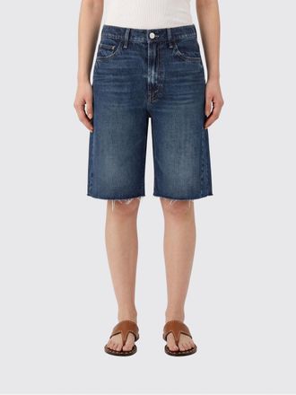 Mother Short en jean longueur genou &agrave; taille haute avec design &agrave; cinq poches