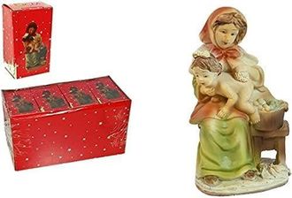 C'M Paris 155126 Mutter Harz Waschen, Mädchen, 8 cm, Mehrfach, bunt, 15.1 x 18.3 x 15.3