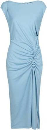 Ralph Lauren Robe midi drap&eacute; fluide