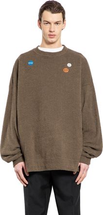 Undercover Embellished Sweatshirt in Fleece