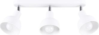 Sollux Lighting Elba Wandleuchte - Wandleuchten Plafond - Dekorative Lampe - LED Lampe - Geringer Energieverbrauch - Lange Lebensdauer - Attraktives Design - E27, 3x 