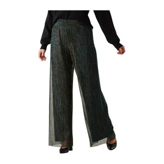 Notre-V Multicolor Pantalon f&uuml;r Stilvolle Frauen - - Trousers - Damen - Schwarzk - S