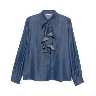 Xacus Denim Shirts - - Blouses & Shirts - Damen - Blau - L