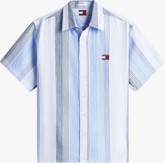Tommy Hilfiger Chemise manches courtes &agrave; rayures en coton