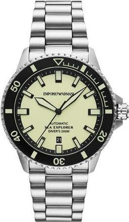 Emporio Armani Uhr Sea Explorer AR60083 Silberfarben