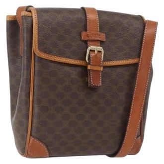 Celine Sac Bandouli&egrave;re Vintage Pre-owned - Femme - Pre-owned - Brun - Taille: ONE Size