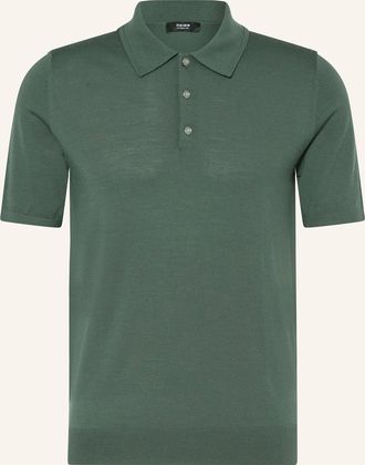 Reiss Reiss Strick-Poloshirt Manor Aus Merinowolle gruen