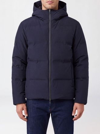 Herno Doudoune matelass&eacute;e en nylon stretch d&eacute;perlant avec capuche