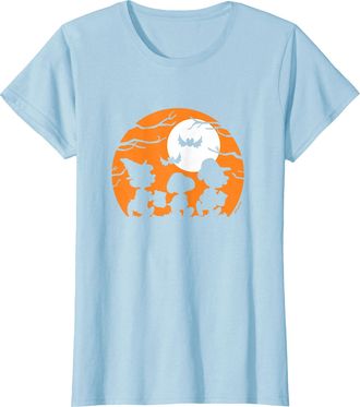 Peanuts Halloween - Trick Or treat Silhouettes T-Shirt
